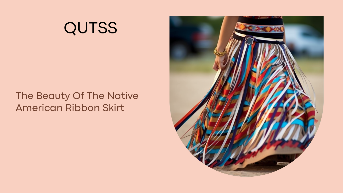 Ribbon Skirt - Traditional clothing worn by Native Americans